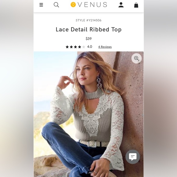 VENUS | Tops | Brand New Top From Venus | Poshmark